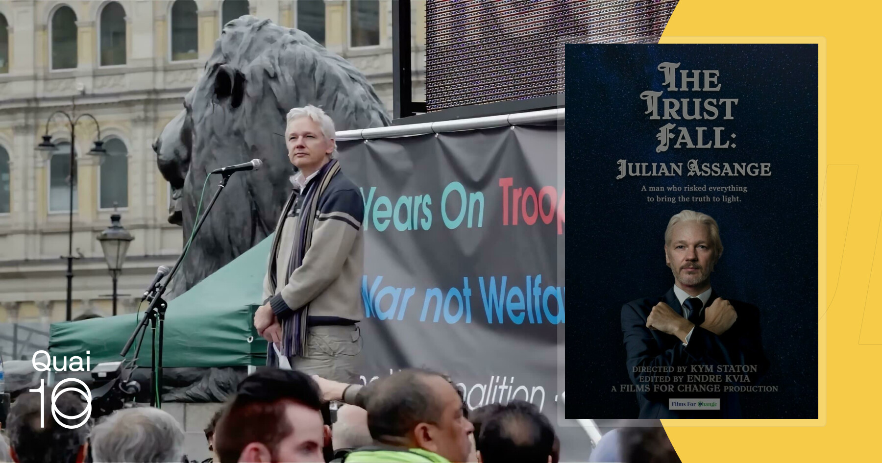 The Trust Fall: Julian Assange | Cinéma — Quai10