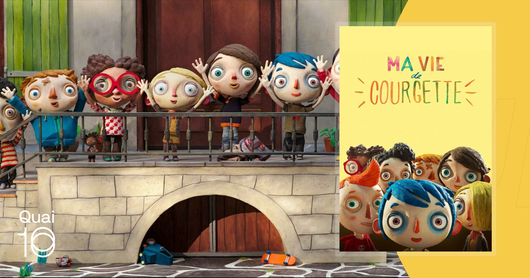Ma vie de courgette | Cinéma — Quai10