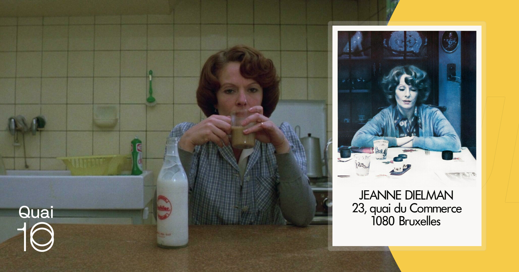 Jeanne Dielman, 23, quai du Commerce, 1080 Bruxelles | Cinéma — Quai10