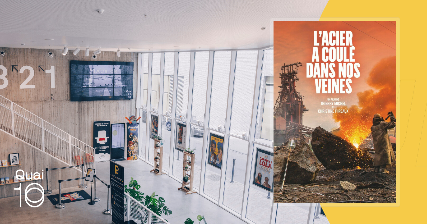 L’acier a coulé dans nos veines | Cinéma — Quai10