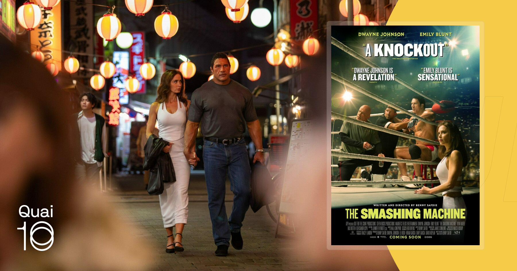 The Smashing Machine | Cinéma — Quai10